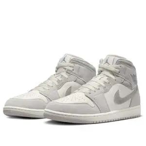 JORDAN 1 Mid Se Sneakers - Neutral Grey