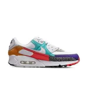Nike Max 90 "safari Mix" Sneakers - White/purple/green