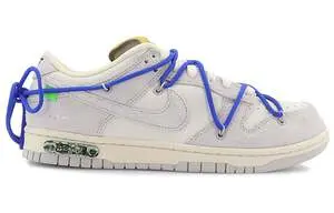 Nike X Off-white Dunk Low "the 50" Lot 32 - Gray/white