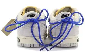 Nike X Off-white Dunk Low "the 50" Lot 32 - Gray/white