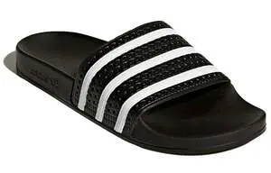 Adidas Adilette Slides - Black/white