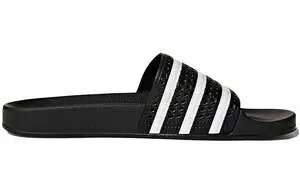 Adidas Adilette Slides - Black/white