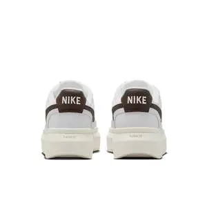 Nike Court Vision Alta Platform Sneakers - White/brown