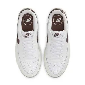 Nike Court Vision Alta Platform Sneakers - White/brown