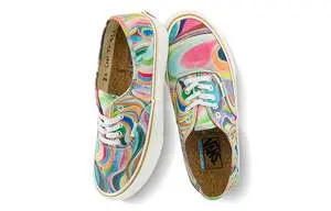 VANS Chris Johanson X Authentic Sf 'swirl' Sneakers - Multi-color