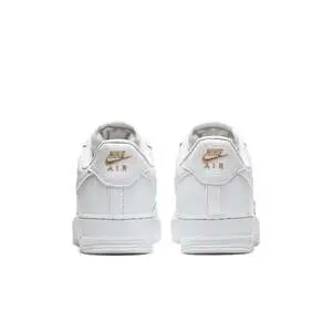 Nike Force 1 '07 Essential Sneakers - White/gold