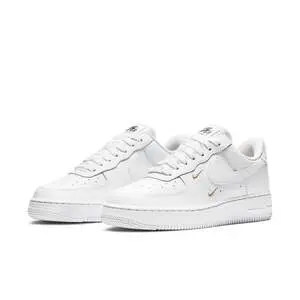 Nike Force 1 '07 Essential Sneakers - White/gold