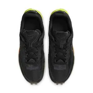 Nike Fontanka Waffle Sneakers - Black/green/orange