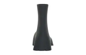 Balenciaga 50mm Trooper Rubber Boots - Black
