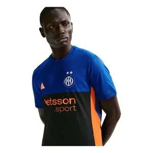 Nike Dri-fit Adv Football Authentic Shirt Inter Milan 2026 Match - Hyper Blue/black/safety Orange