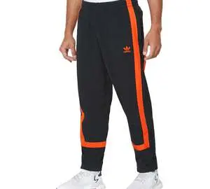 Adidas Originals Sports Pants Black Orange