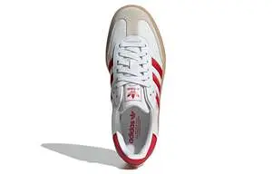 Adidas Sambae Platform Sneakers - Cloud White/better Scarlet/cloud White