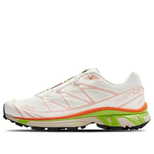 SALOMON SALOMON Xt-6 "Vanilla White Pink Green" Sneakers White/pink