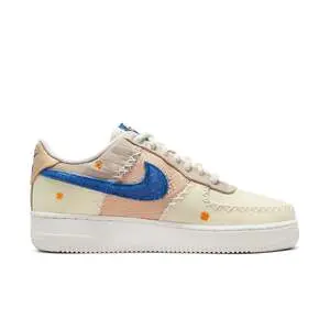 Nike Force 1 '07 'la Flea' Low Top Sneakers - Brown/blue