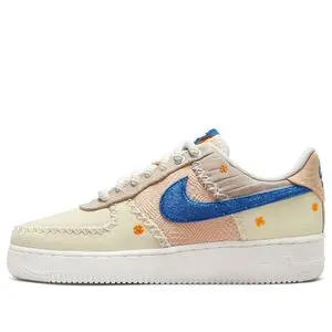 Nike Nike Air Force 1 '07 'LA Flea' Low Top Sneakers Brown/blue