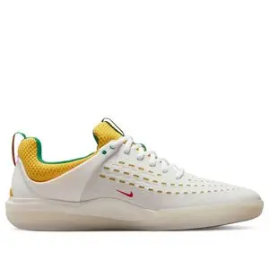 Nike Nyjah 3 Premium Sb 'rastafarian' Sneakers - White/green/yellow