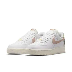 Nike Force 1 '07 Se "flower Power" Sneakers - White/pink/yellow