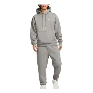 Nike Solo Swoosh Ft Pants - Grey