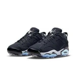 JORDAN Retro Low Golf 'chrome - Black/metallic Silver/chrome