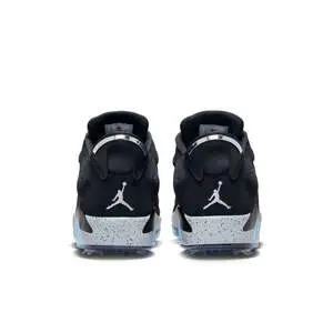 JORDAN Retro Low Golf 'chrome - Black/metallic Silver/chrome