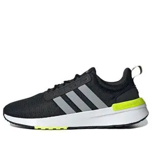 Adidas Neo Racer Tr21 Sneakers - Black/white/neon Yellow
