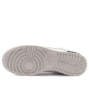 Nike X Off-white Dunk Low "lot 47 Of 50 - Gray/white