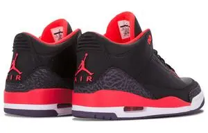 JORDAN 3 Retro "crimson - Blck/brght Crmsn-cnyn Prpl-pr