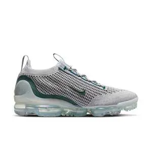 Nike Vapormax 2021 Flyknit Se Low Top Sneakers - Light Bone/dark Atomic Teal/grey