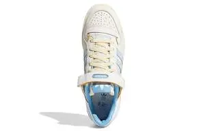 Adidas Forum 84 Lg "white Clear Sky" Sneakers - White/blue