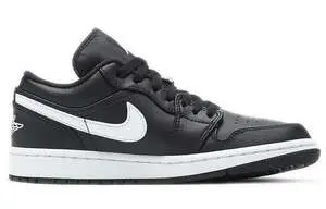 JORDAN 1 Low Athletic Sneakers - Black
