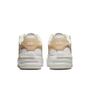 Nike Force 1 Low Shadow Sneakers - White/gold