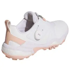 Adidas Codechaos Boa 25 Golf Shoes - White/pink