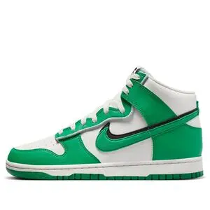 Nike Dunk High Se "stadium Green" Sneakers - White/green