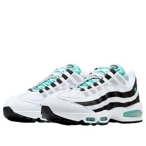Nike Max 95 Og "black Border" Sneakers - White/hyper Jade/black