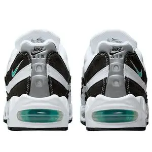 Nike Max 95 Og "black Border" Sneakers - White/hyper Jade/black