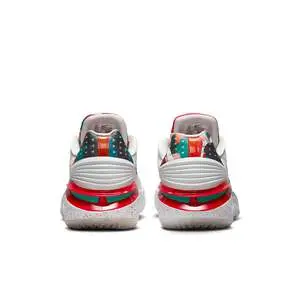 Nike Zoom G.t. Cut 2 "leap High" Lace-up Sneakers - White/red/green