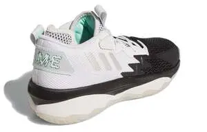 Adidas Dame Athletic Sneakers - White/black