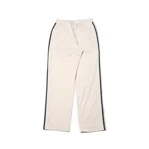 Adidas Beckenbauer Track Pants Asia Sizing 'beige Black - Bliss/night Indigo