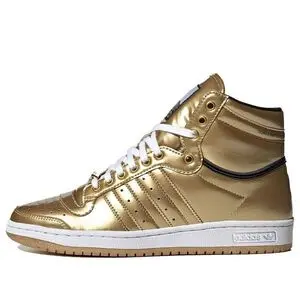 Adidas X Star Wars Top Ten Hi C-3po Sneakers - Gold