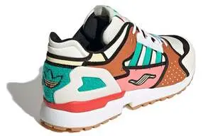 Adidas The Simpsons X Zx 10000 'a-zx Series Krusty Burger' Sneakers