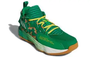 Adidas Dame Extply Low Top Basketball Sneakers - Green