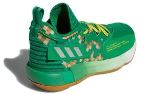 Adidas Dame Extply Low Top Basketball Sneakers - Green
