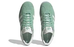 Adidas Gazelle Low Top Sneakers - Pulse Mint/cloud White/gold Metallic