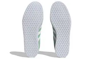 Adidas Gazelle Low Top Sneakers - Pulse Mint/cloud White/gold Metallic