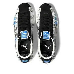PUMA X Bleach Delphin Blue Jaguar Sneakers - White/black/blue