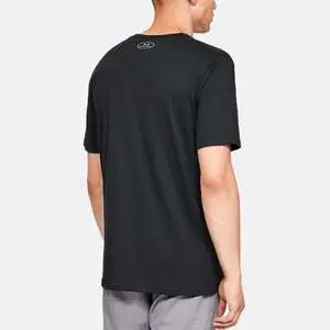 Under Armour Sportstyle Training Sports Short Sleeve Couple Style - Black