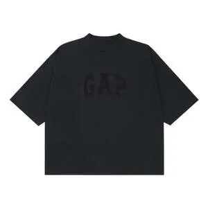 Yeezy Ss22 Dove 3/4 Sleeve Washed T-shirt - Black