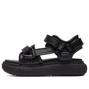 Onitsuka Tiger Belted Platform Sandals - Black/black