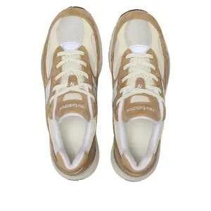 NEW BALANCE 992 Made In Usa "sweet Caramel - Tan/white