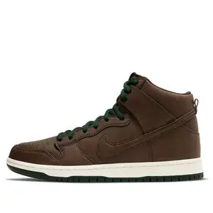 Nike Dunk High "baroque Brown - Brown/green